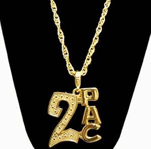 2 Pac 2Pac Tupac Shakar Chain Necklace: Amazon.ca: Jewelry