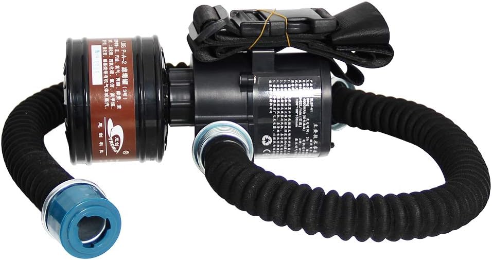 Electric Supplied Air Fed Pump For 3M Full Face Mask (With Canister ...