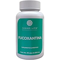 Indigo Life Fucoxantina 40 Capsulas Veganas de 500 mg : Amazon.com.mx ...