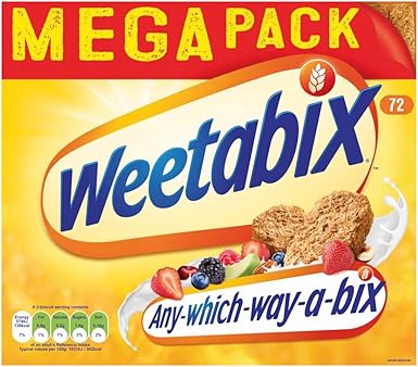 Weetabix Cereal Case 72 Pack (Pack of 6, total of 432 biscuits): Amazon ...