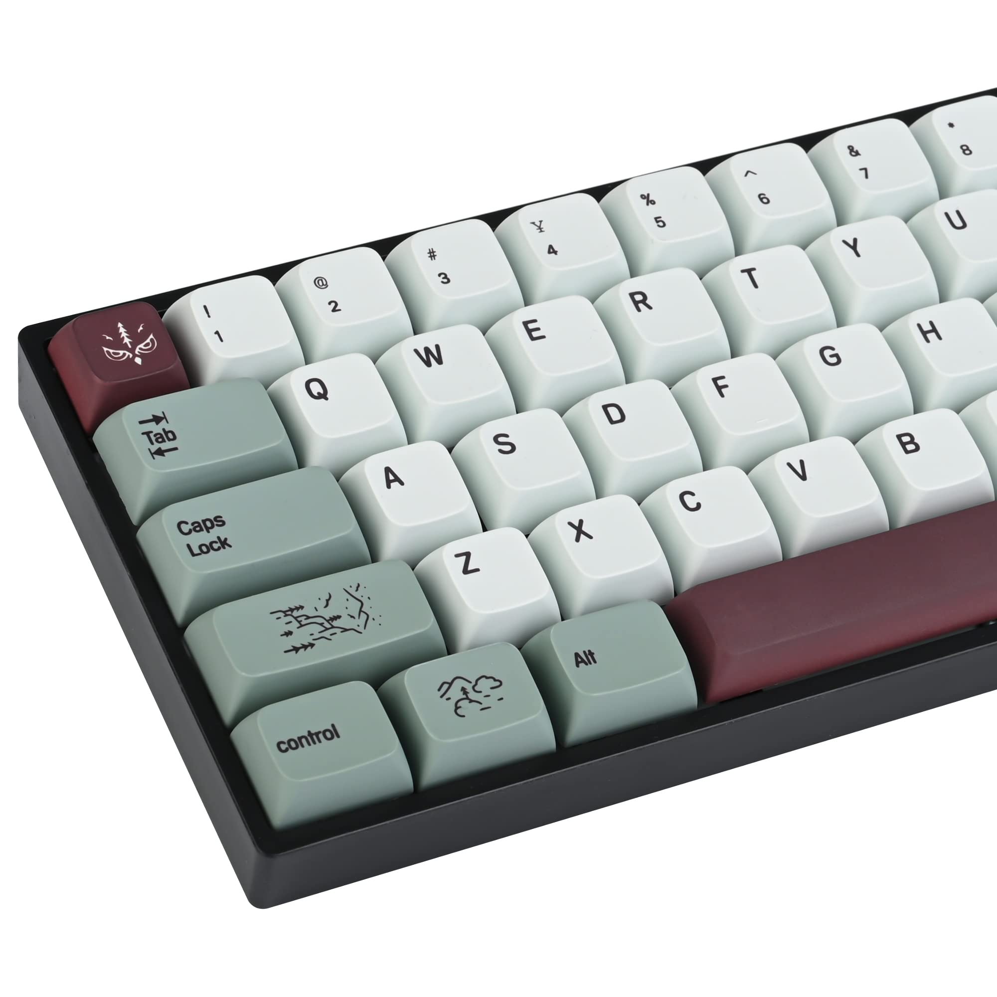 Mua Taeeiancd Keycaps 60 Percent 141 Keys Custom Gaming 60% Keycaps PBT ...