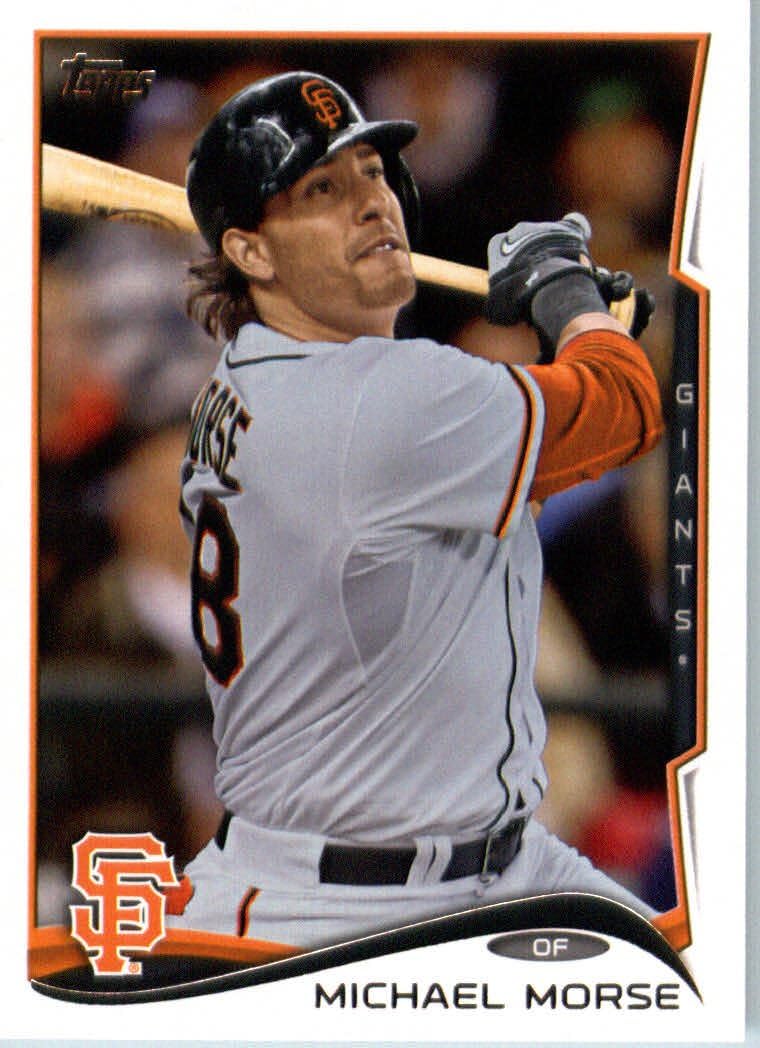 2014 Topps Baseball Card # 569 Michael Morse - San Francisco Giants at ...