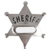 Metal Sheriff Badges - (Pack of 24) Silver Star Name Badges with ...