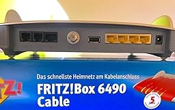 AVM FRITZ!Box 6490 Cable WLAN AC + N Router 5 GHz: Amazon.de: Computer ...