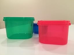 Amazon.com: Meal Prep Haven 7 Piece Multi-Colored, Color Coded Portion ...