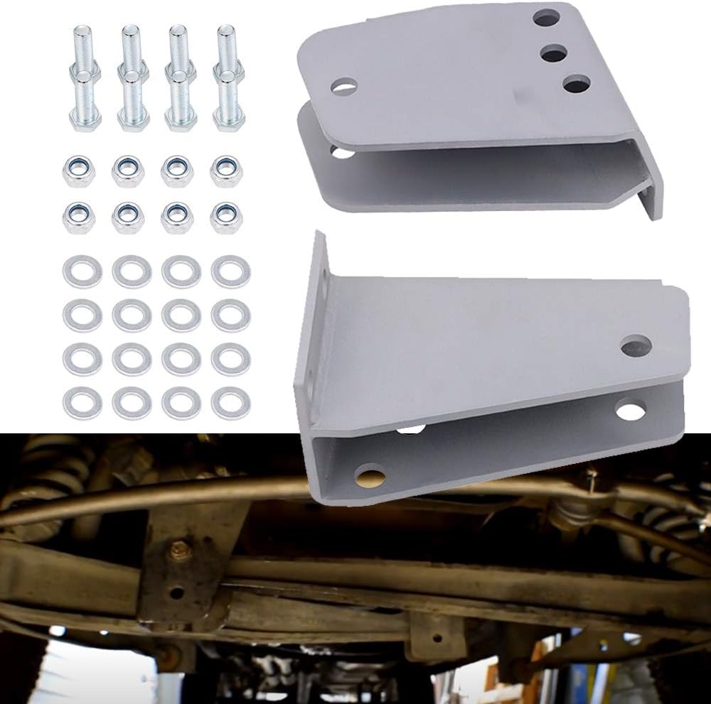 Mountainpeak Front Axle Pivot Drop Bracket Kit Fit For 1980-1998 Ford ...
