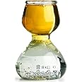 Amazon.com: Quaffer Double Bubble Layered Shot Glass Plus Recipe Card ...