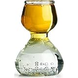 Amazon.com | Quaffer Double Bubble Layered Plastic Shot Glass 1.25oz On ...