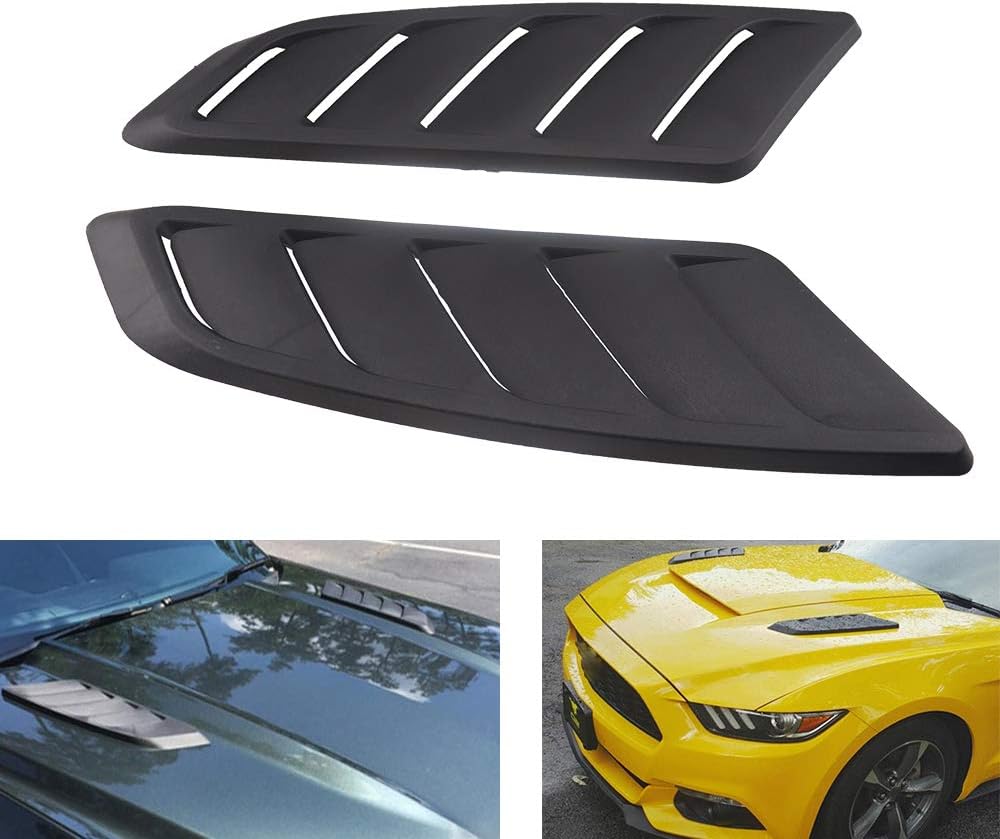 BANIKOP Universal ABS Kunststoff Auto Lufteinlass Scoop Motorhaube Vent ...