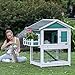 Amazon.com: Kaytee Rabbit Hutch, 2-Story, 48-Inch Wide: Garden & Outdoor