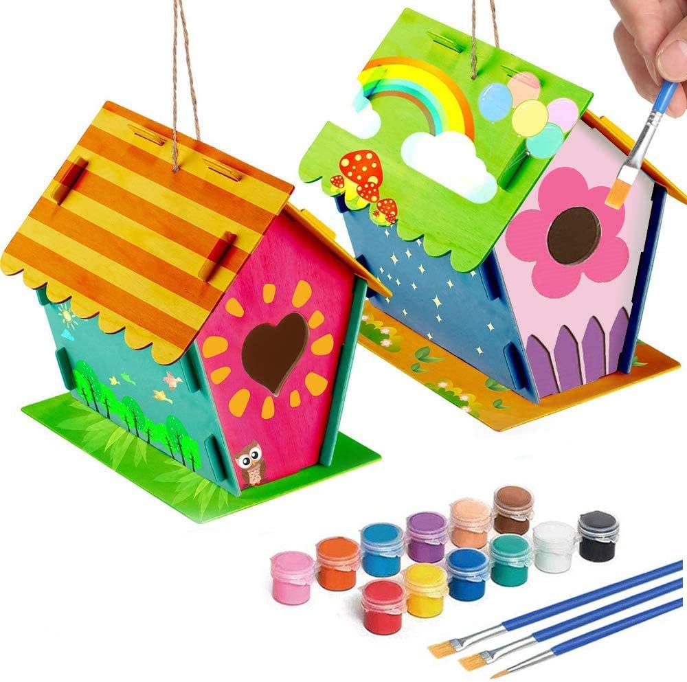 Amazon J K Toys Arts And Crafts For Kids Ages 4 8 Bird House Kit amazon-j-k-toys-arts-and-crafts-for-kids-ages-4-8-bird-house-kit