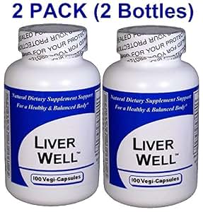 Amazon.com: Liver Well (100 Capsules) "2-PACK"- Concentrated Herbal ...