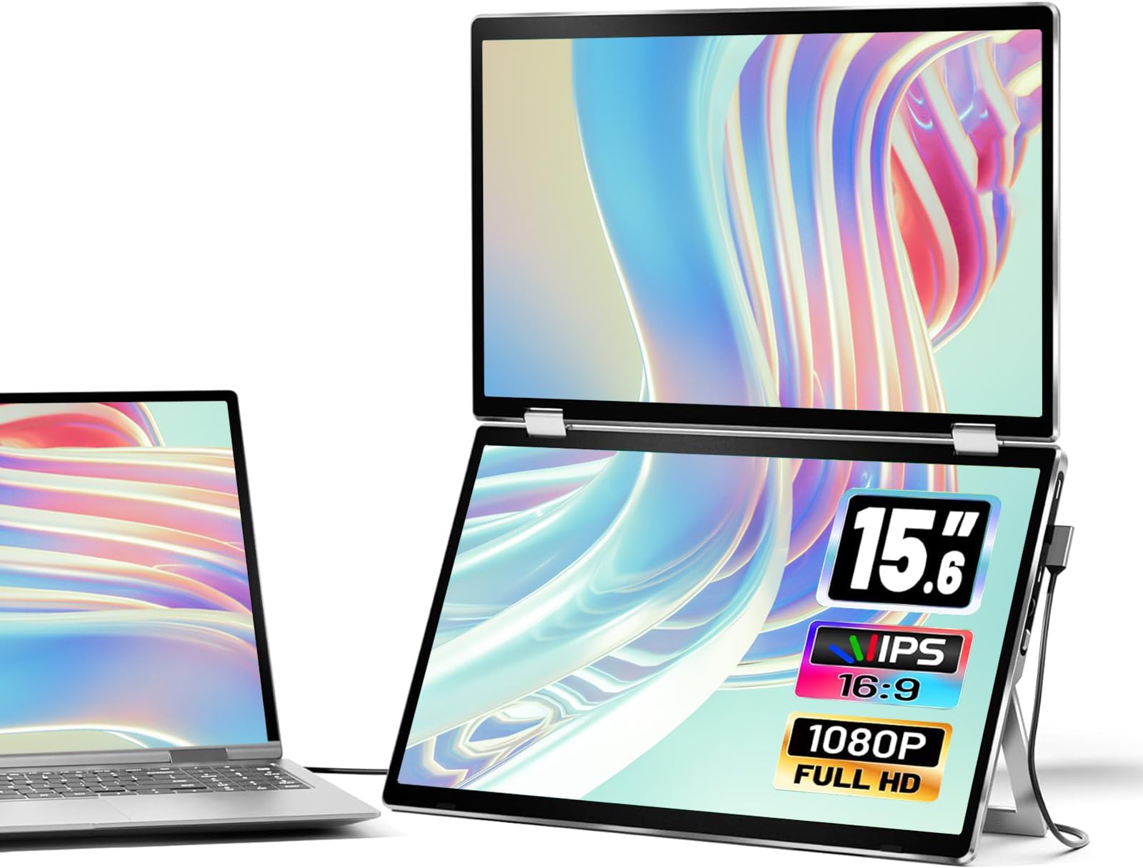 Mua 2024 New Upgrade Laptop Portable Monitor Laptop Screen Extender IPS ...