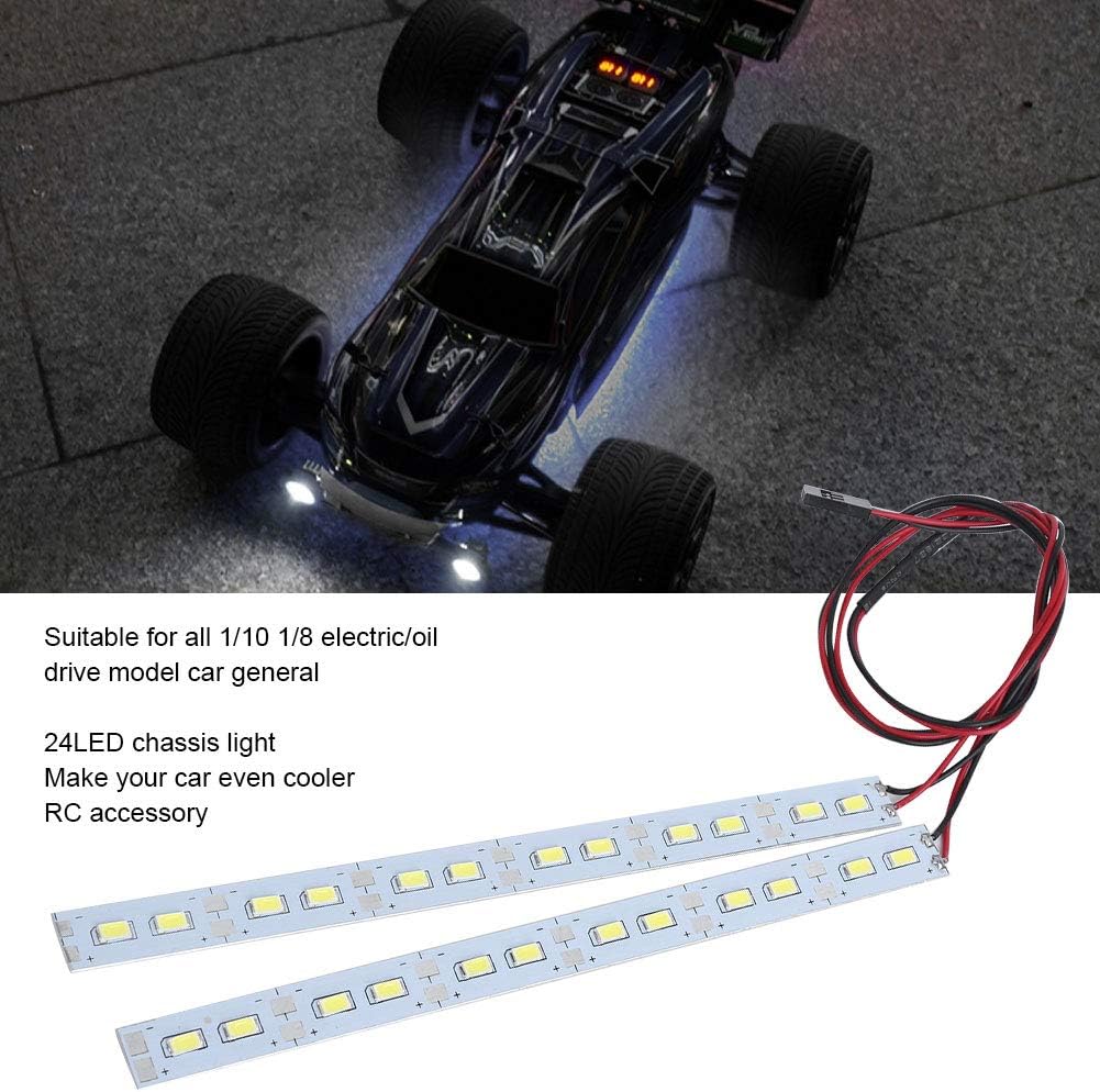 VGEBY Universal Chassis Light 24LED Light Aluminum LED Strip 6V for 1/ ...