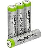 Amazon.com: Amazon Basics 8-Pack Rechargeable AAA NiMH High-Capacity ...