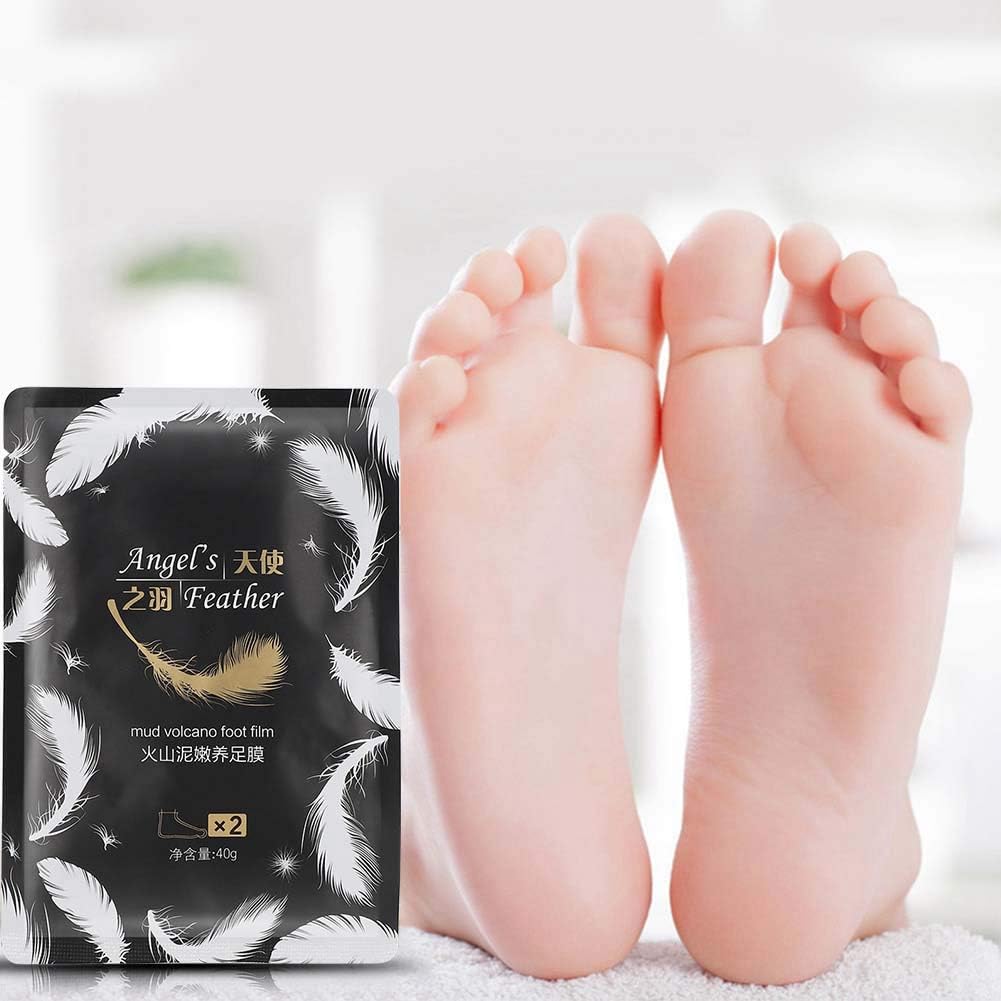Foot Mask, Full-functional Deeply Moisturizing Volcanic Mud Feet Care ...
