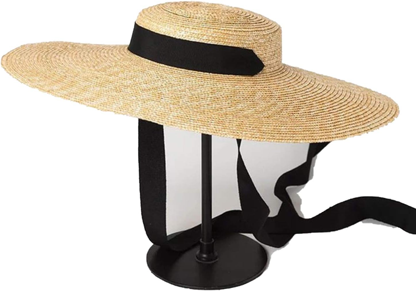Sombrero de sol 2019 con ala grande de paja, sombrero de verano para ...