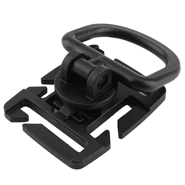 ZEROYOYO 5pcs Outdoor EDC Tactical 360 Rotating D-Ring Buckle MOLLE ...