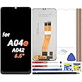 Amazon.com: LCD Screen Replacement Touch Digitizer Display Assembly for Samsung Galaxy A04E A042 ...