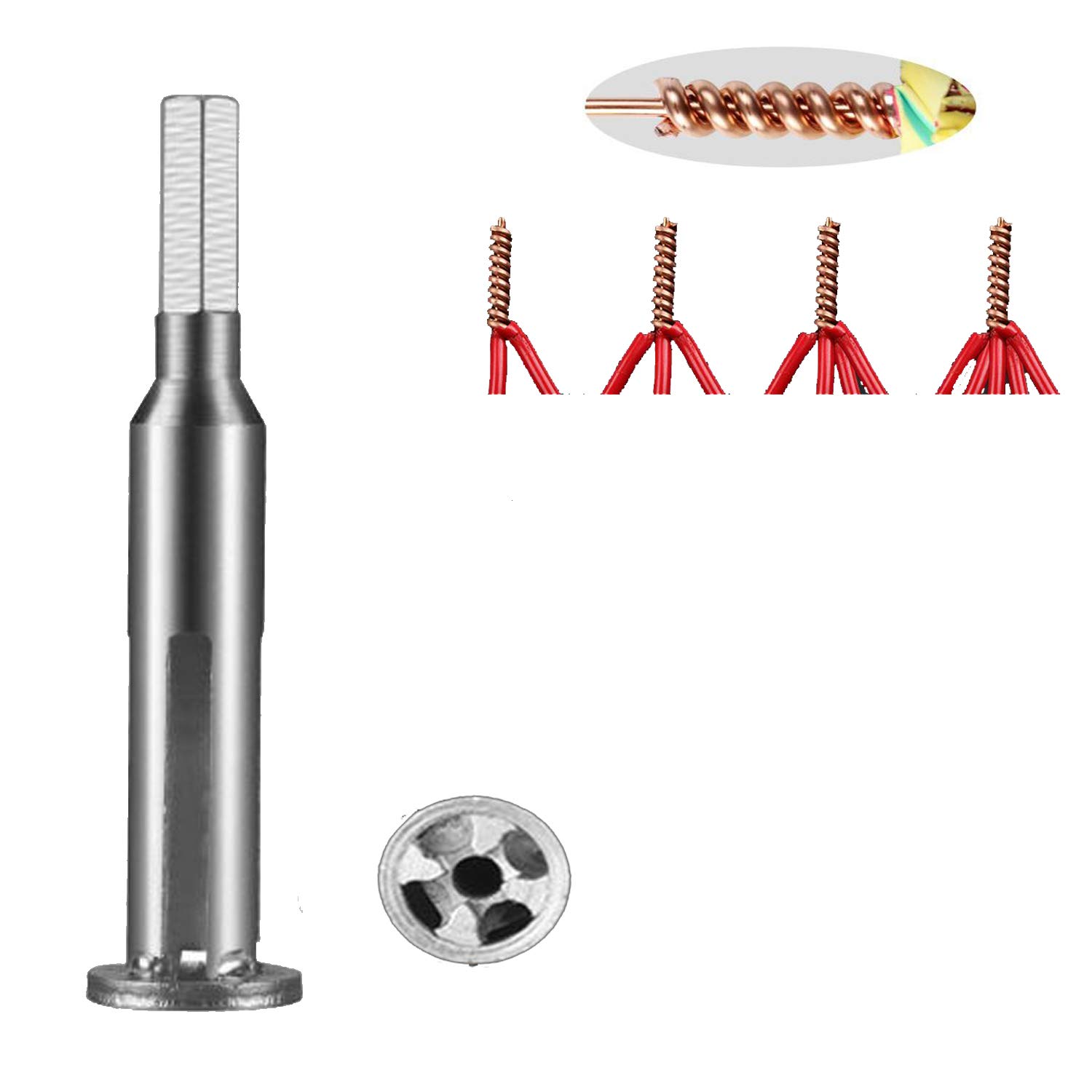 Wire Stripper and Twister Quick Connector Twist Wire Tool Wire Twisting ...