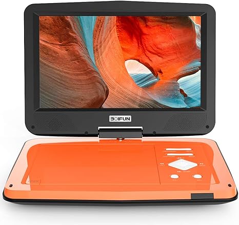 BOIFUN 12.5 inch Portable DVD Player with 10.5" Swivel Higher ...