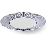 Amazon.com | Spode Steccato Collection - 8.75" Salad Plate, Stripe Cobalt Blue | Made of Fine ...