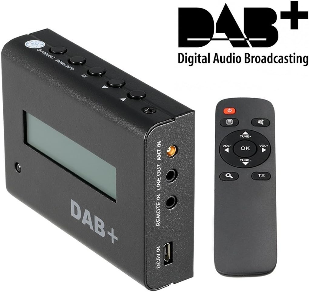 Ricevitore radio DAB+ receiver per casa e auto sintonizzatore digitale ...