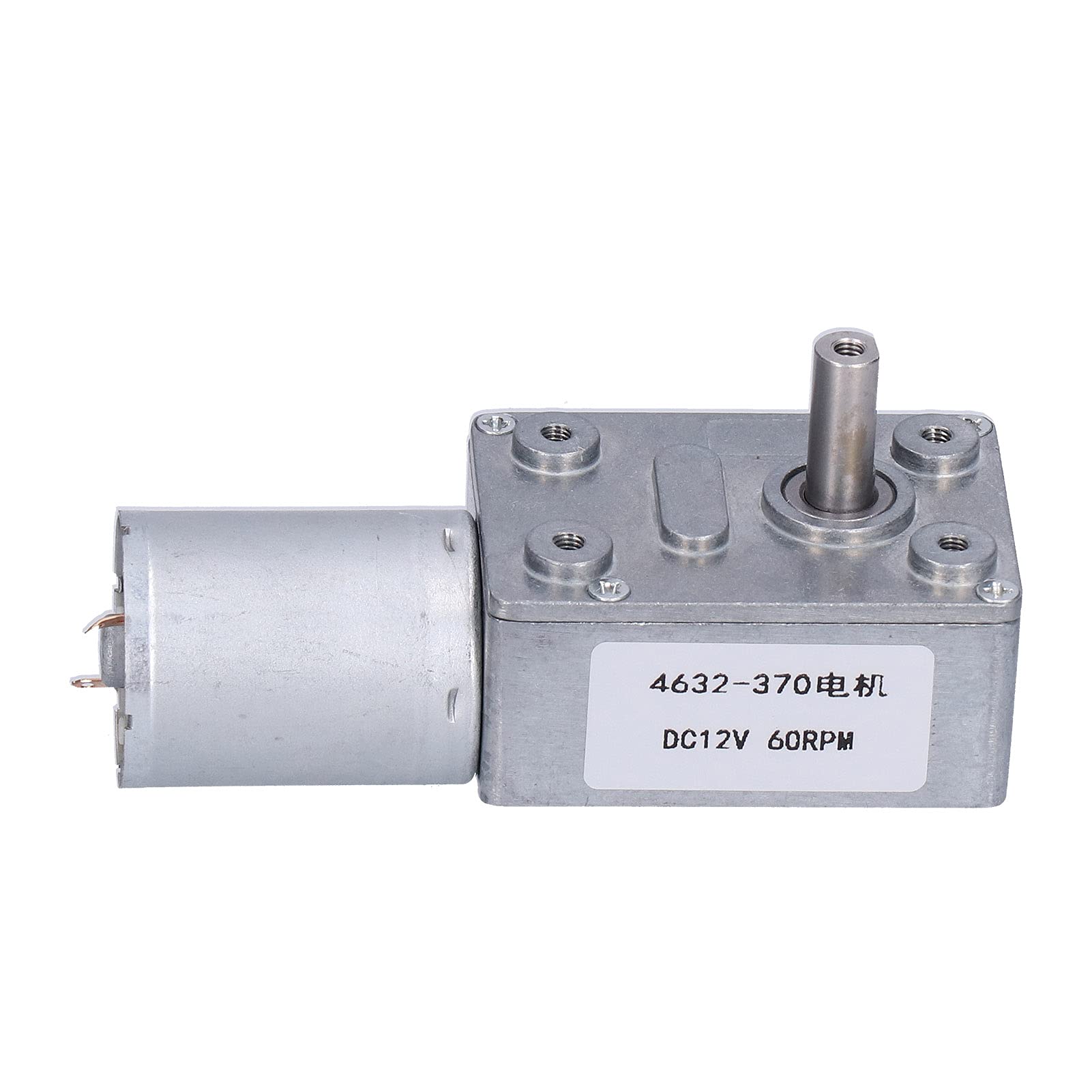 Mua Geared DC Motor, Turbine Worm Gearbox 60RPM Self-Locking Reducer ...