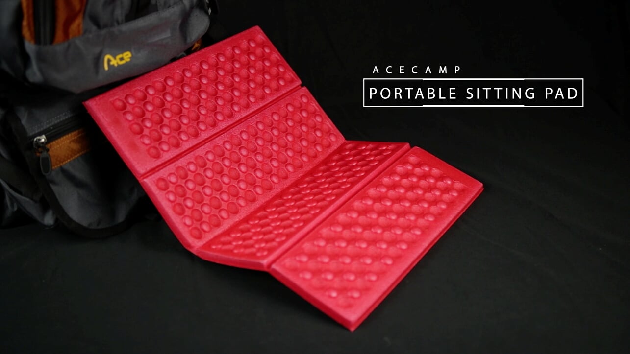 Watch AceCamp Portable Lightweight Sitting Pad, Foldable Waterproof ...