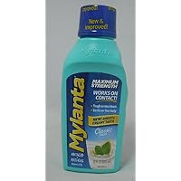 Amazon.com: Mylanta Maximum Strength Liquid 12 FL Oz Mint (3 Pack)