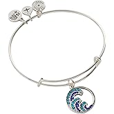 Amazon.com: Alex and Ani Mermaid Charm Bangle Bracelet, Path of Symbols, Shiny Antique Silver ...
