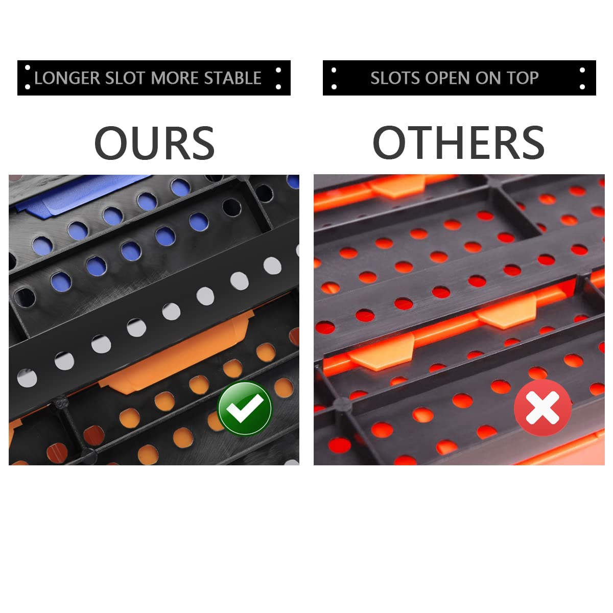 Mua MULSAME 30PCS Garage Storage Bins with Pegboard, Wall Mounted Parts ...