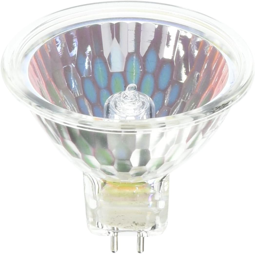Ushio BC1284 1000000 - BAB, JR12V-20W/FL36 - Eurostar 20W 12V MR16 Flood Halogen Light Bulb ...