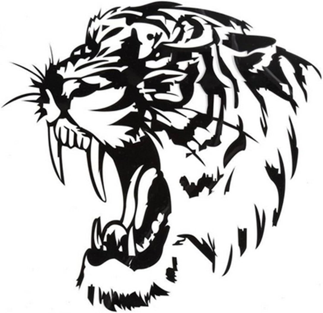 Amazon.com: Foreverstore Car and Auto Decal Series Tiger 4 Sticker for ...