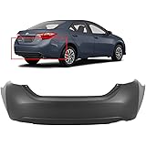 Amazon.com: Garage-Pro Rear Bumper Cover for TOYOTA COROLLA 2014-2018 ...