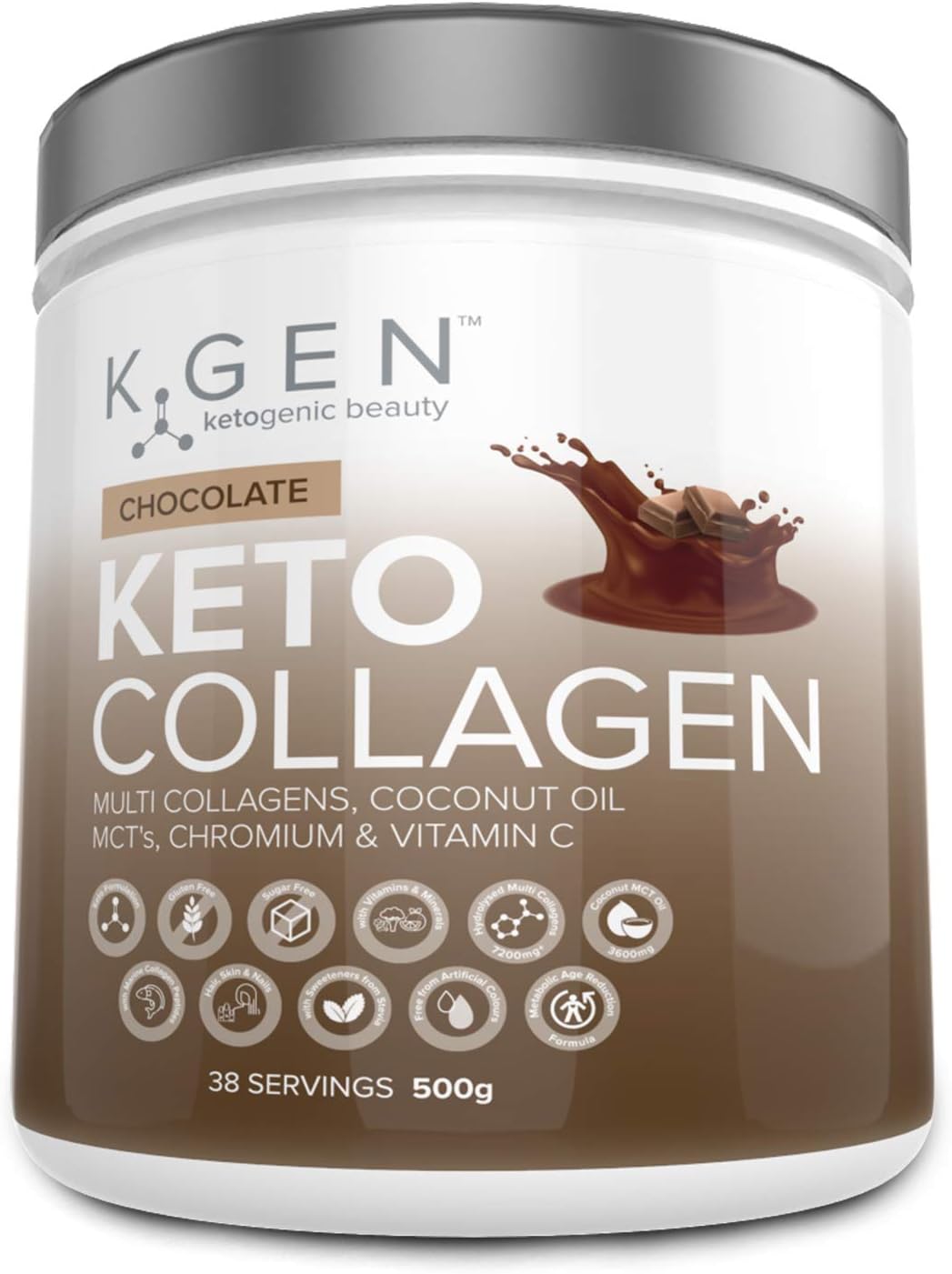 K-GEN™ Ketogenic Beauty | Keto Collagen Powder with 7200mg+ Multi ...