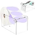Amazon.com : Label Roll Holder Acrylic Label Dispenser Thermal Label ...