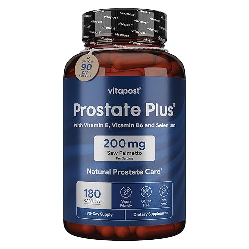 VitaPost Prostate Plus Natural Prostate Care and Urinary Health ...