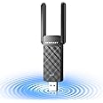 Amazon.com: NEWFAST USB WiFi 6 Adapter for Desktop PC AX1800 Mbps ...
