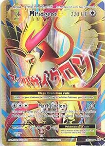 Amazon.com: Pokemon - Mega-Pidgeot-EX (105/108) - XY Evolutions - Holo ...
