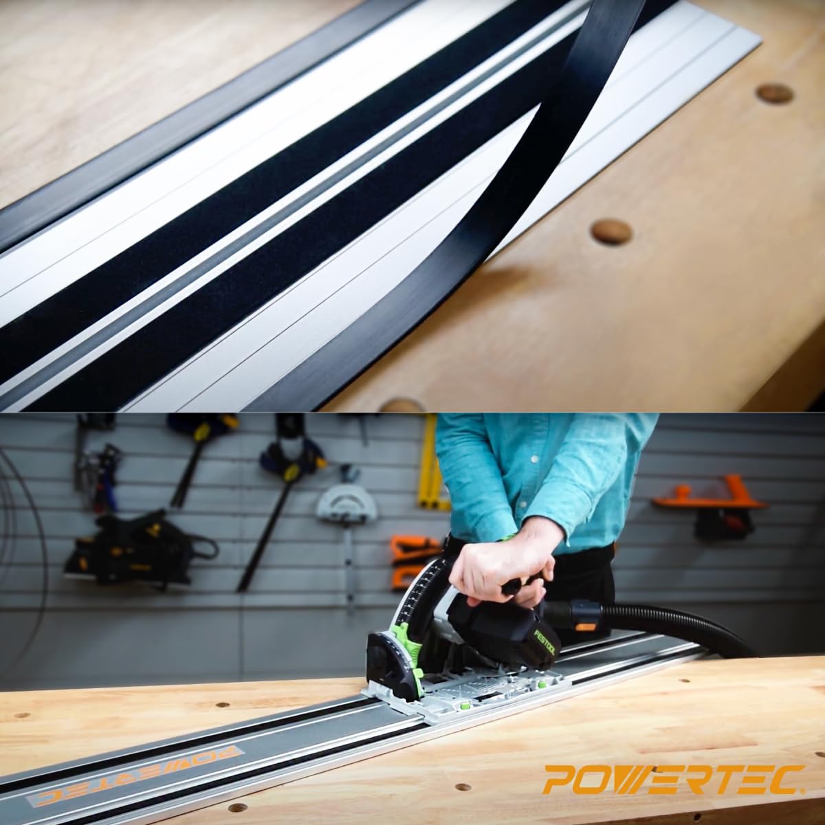 Mua 71656-P2 Splinter Guard Replacement Strip 118" for POWERTEC Track ...