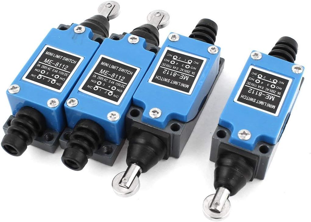 JW2-11Z/3 3 Ways Roller Plunger 3NO 3NC 3PDT Momentary Limit Switch ...