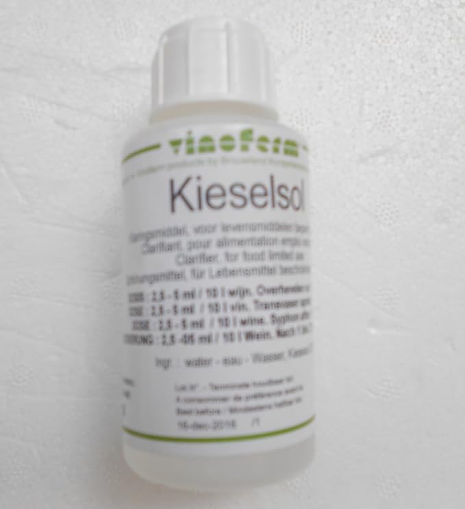 100ml Kieselsol - Schönungs- und Klärungsmittel für Bier oder Wein ...