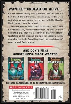 Goosebumps Wanted: the Haunted Mask: R.L. Stine: 9780545417976: Amazon ...