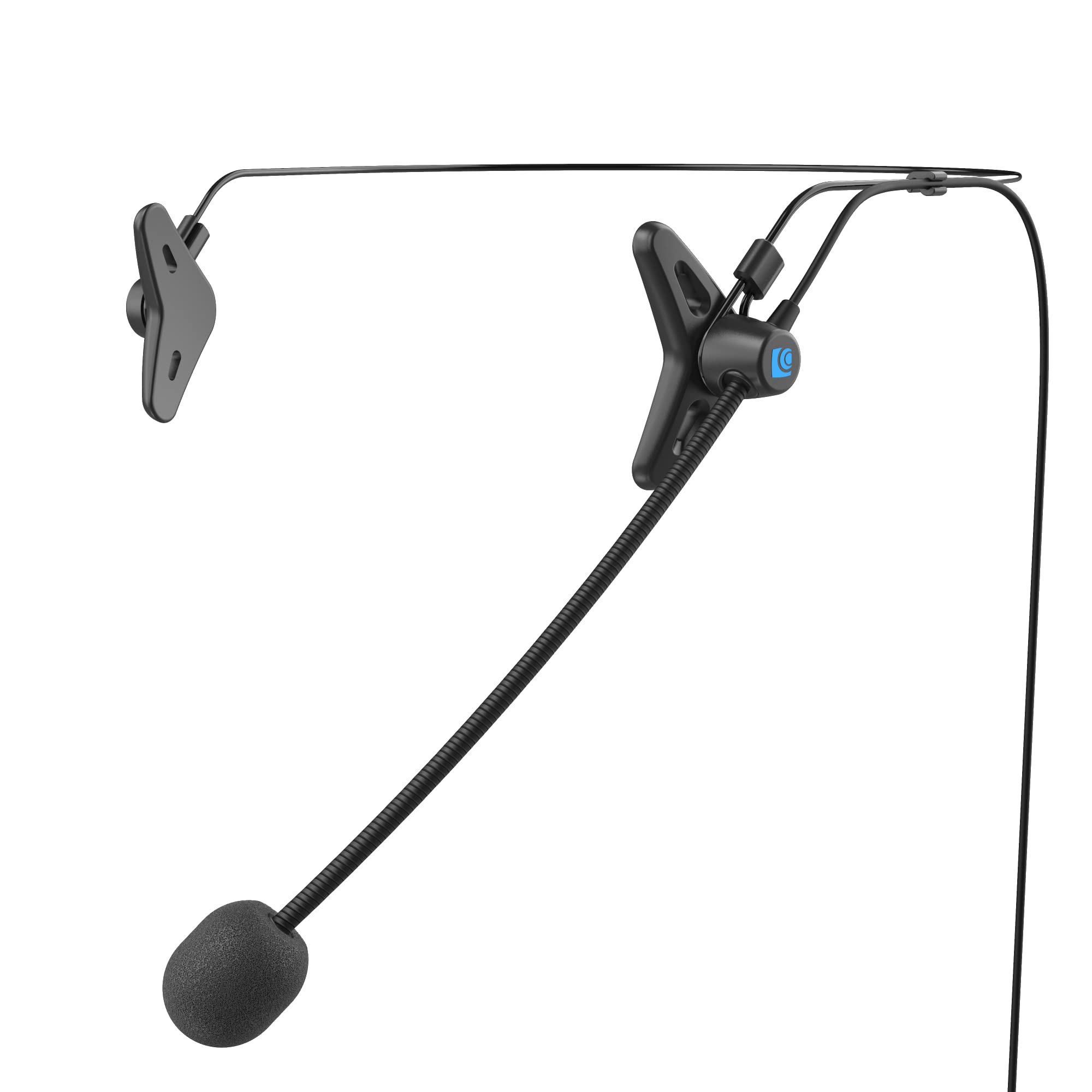 CAROL H-807 Headset/Headworn Condenser Microphone, 4.1ft (1.27m) Cable ...