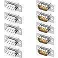 Amazon.com: Jienk 10PCS DB9 RS232 D-SUB Serial Solder Cup Connectors, Gold Plated Joints RS232 ...