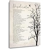 Amazon.com: Desiderata Poem Framed Inspirational Pictures Prints Modern ...