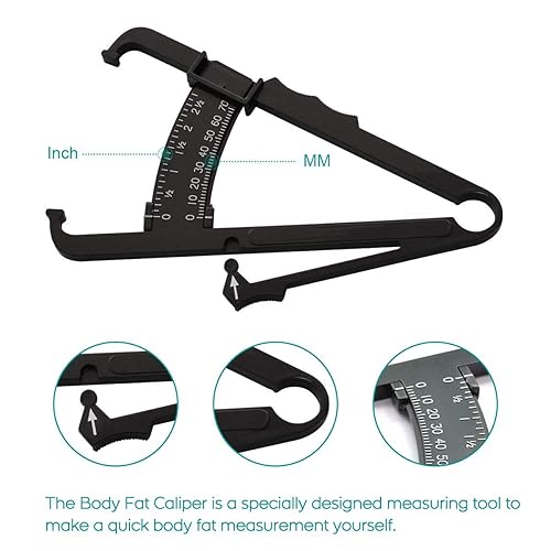 Body Fat Calipers, Fat Measure Caliper for Accurately Measuring Caliper ...