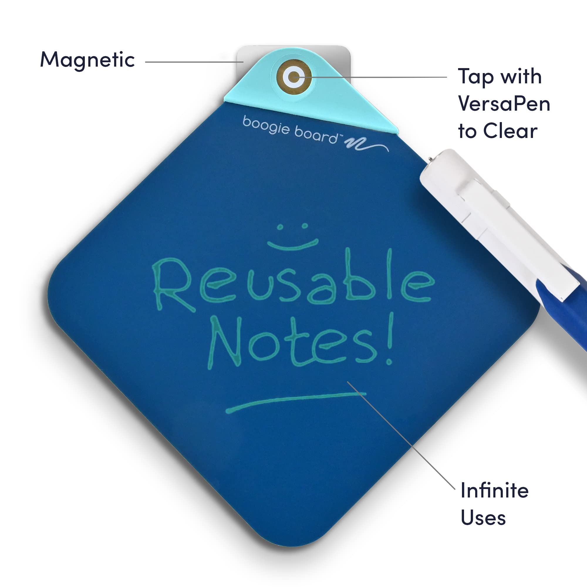 Mua Boogie Board VersaNotes Starter Pack, Reusable 3-Pack 4x4 Dry-Erase ...