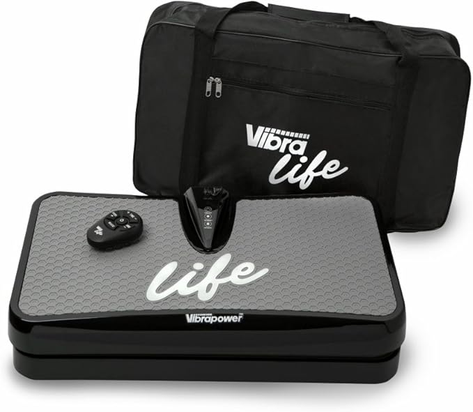 Vibrapower New Life Vibration Plate Exercise Machine with Remote and ...